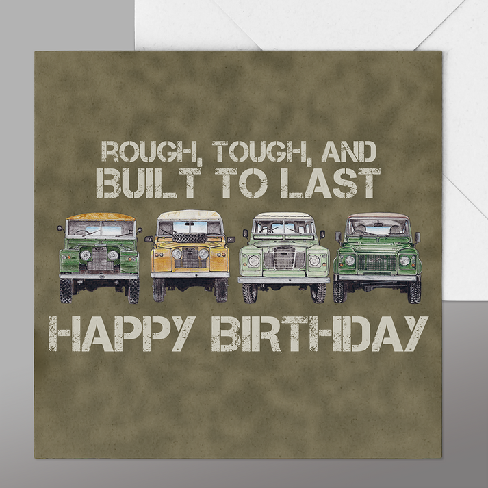 Land Rover Birthday Card – PRESENTING PERFECTION